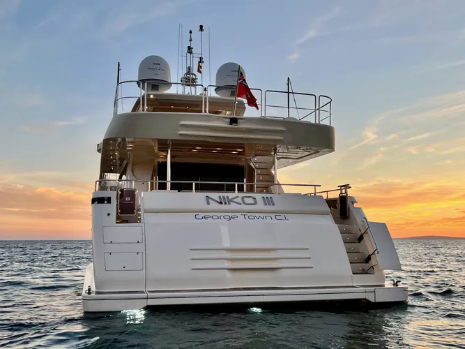 NIKO III yacht for charter (Custom Line, 30.61m, 2012)